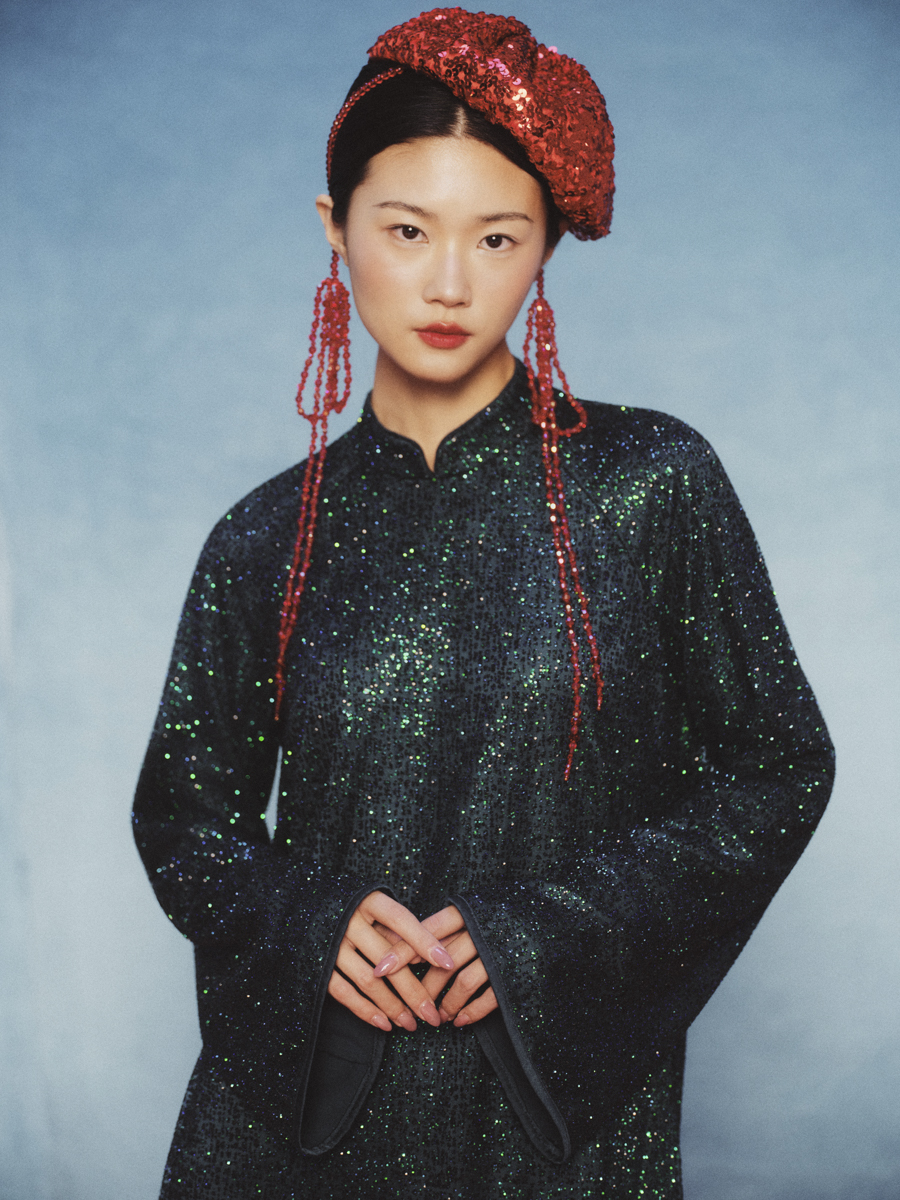 Áo dài Diên Kim - Xéo Xọ